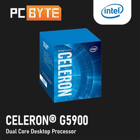 Intel Celeron Processor G5900 G5905 Dual Core Processor 34ghz