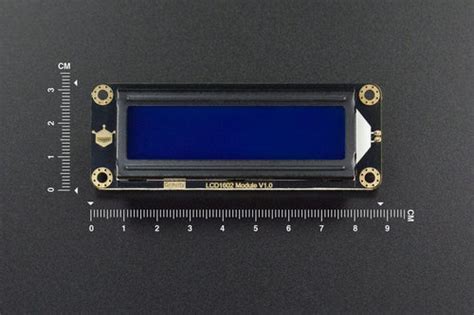 Gravity I2c Lcd1602 Arduino Lcd Display Module Blue The Pi Hut
