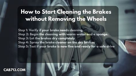 Remove Rust From Brake Discs Without Removing Wheel