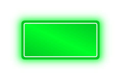 Lime Green Rectangle