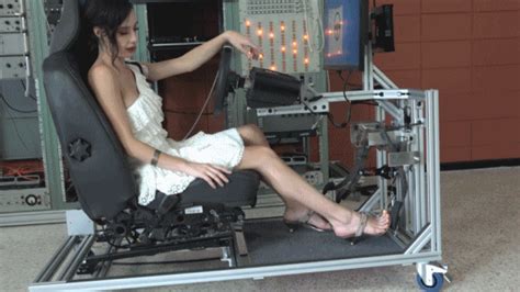 Ama Checks Out The Newly Rebuilt Driving Simulator Mp4 1080p The Pedal Laboratory Clips4sale