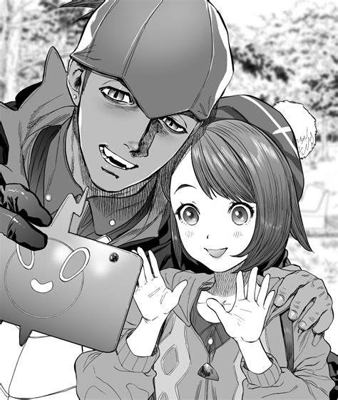 Gloria Raihan Rotom And Rotom Phone Pokemon And 1 More Drawn By