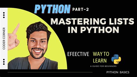 Master Python Lists In Minutes A Comprehensive Guide For Beginners