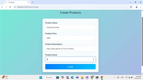 Crudapp Aspnetcore Csharp Dotnetcore Webapplication Fullstackdevelopment Backenddeveloper