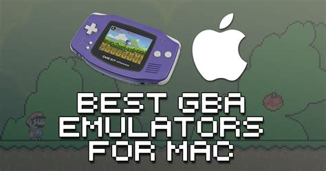 GBA Emulators For Mac How To Retro
