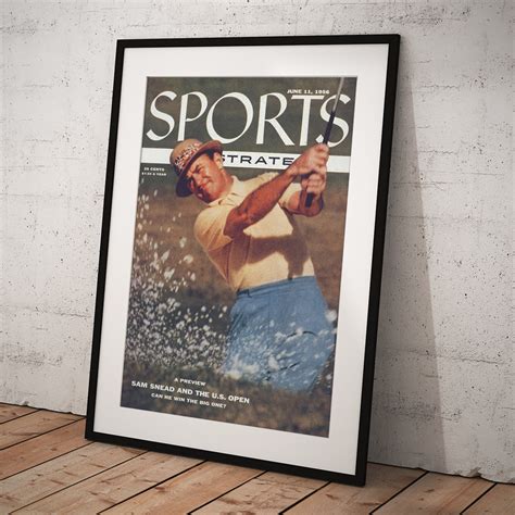 Sam Snead Golf Sports Illustrated Cover Poster By Sports Illustrated