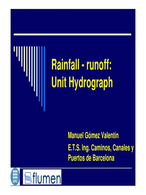 unit hydrograph concepts and applications pdf hydrology
