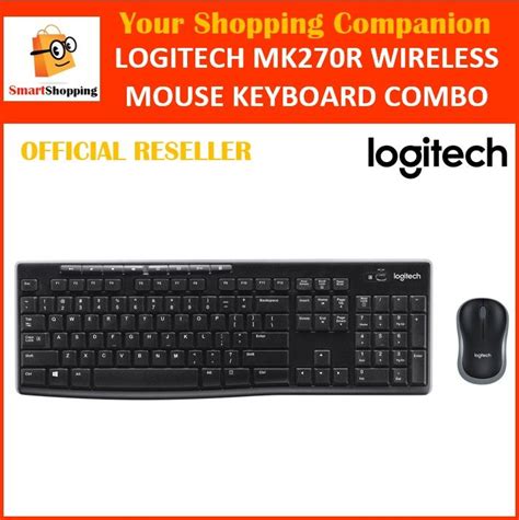 Logitech Mk270r Wireless Keyboard And Mouse Combo Set Mk 270r 270 100