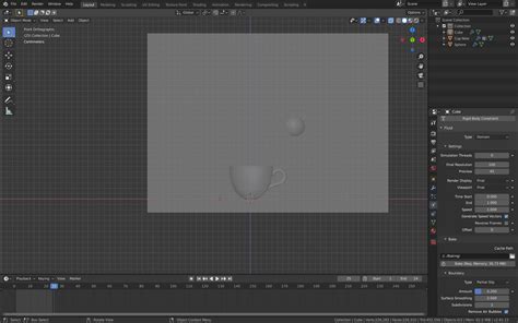 Fluid Simulation Fluid Is Not Coming From The Inflow Blender Stack Exchange