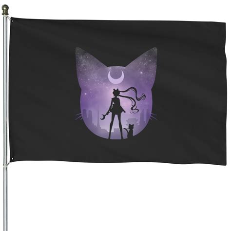 Pretty Guardian Sailor Moon House Flags Sold By Irfan Haider Sku