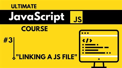 Linking A Javascript File To Html In Vs Code Lecture 3 Javascript