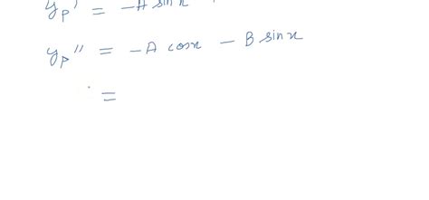 SOLVED Q Solve The Given Nonhomogeneous Linear ODE By Variation Of Parameters O Undetermined