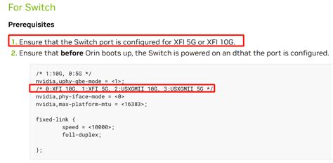 Agx Orin Mgbe Switch Cant Support Usxgmii 10g Or 5g Jetson Agx Orin Nvidia Developer Forums