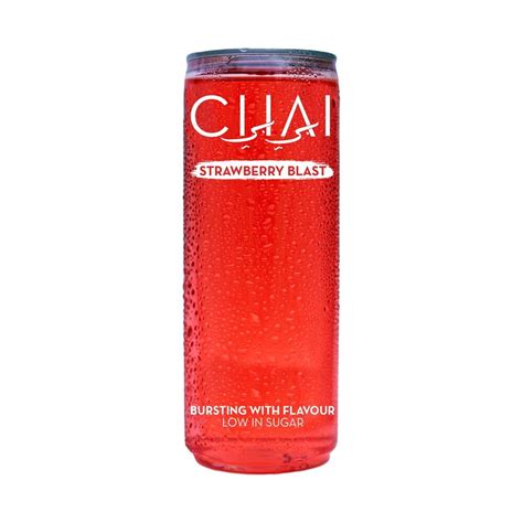 Chaibibi Strawberry Blast 330ml Ve 24 Stk