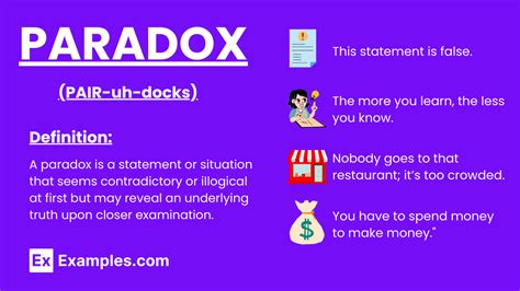 Exemples De Paradoxes En Images