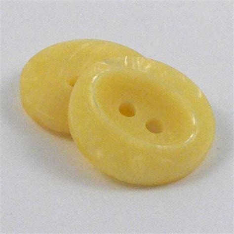 Mm Yellow Iridescent Hole Sewing Button Totally Buttons