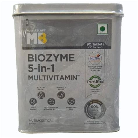 Muscleblaze Biozyme Multivitamin Tablets At ₹ 799box Multivitamin
