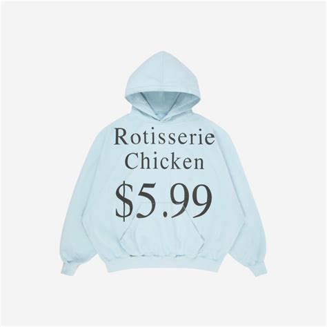 프레잉 로티세리 치킨 후드 블루 Praying Kream