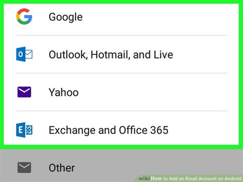 How To Add An Email Account On Android With Pictures WikiHow