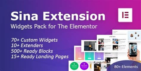 SEFE V1 10 3 Sina Extension For Elementor Addon Free