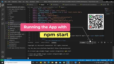 React Biometric Fingerprint Integration Using A Columbo Scanner