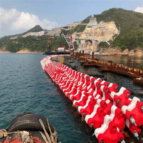 Hdpe Floating Breakwater System For Sea Wave Breaker And Sea Barrier