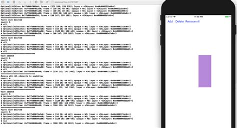 Objective C How Do I Declare An Array Of Weak References In Swift