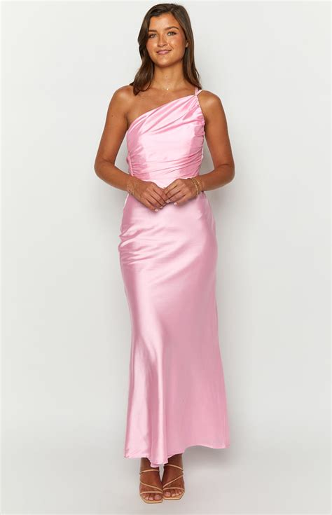 Tina Pink Formal Maxi Dress Beginning Boutique