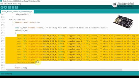 Home Automation Using Arduino And Wifi Module Esp01 Arduino Esp8266