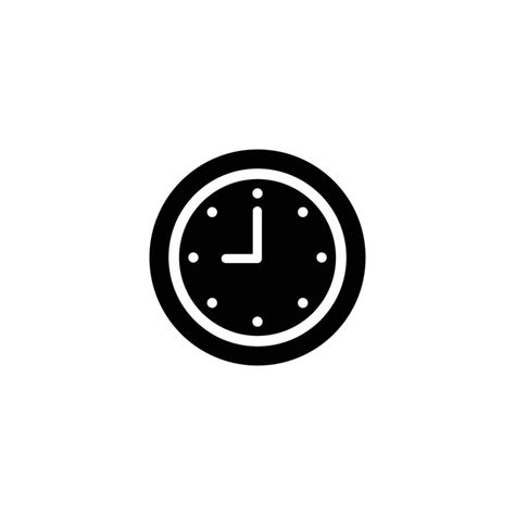 Clock Simple Flat Icon Vector 13322363 Vector Art At Vecteezy Clock Simple Flat Icon Vector 13322363 Vector Art At Vecteezy