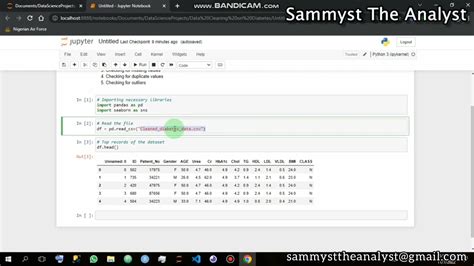 Data Cleaning Using Python Pandas In Jupyter Notebook How To Clean Csv Data In Jupyter