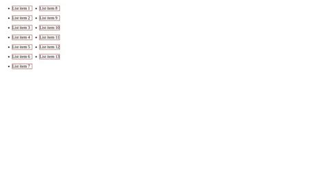 Safari Column Alignment Bug