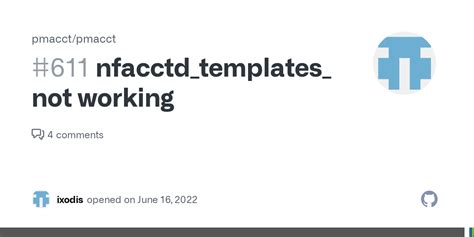 nfacctd templates receiver not working · issue 611 · pmacct pmacct