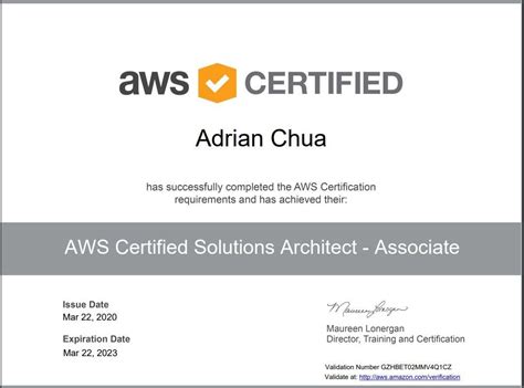 adrian chua on linkedin aws cloudcomputing solutionsarchitect