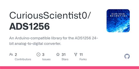 GitHub CuriousScientist ADS An Arduino Compatible Library For The ADS Bit Analog