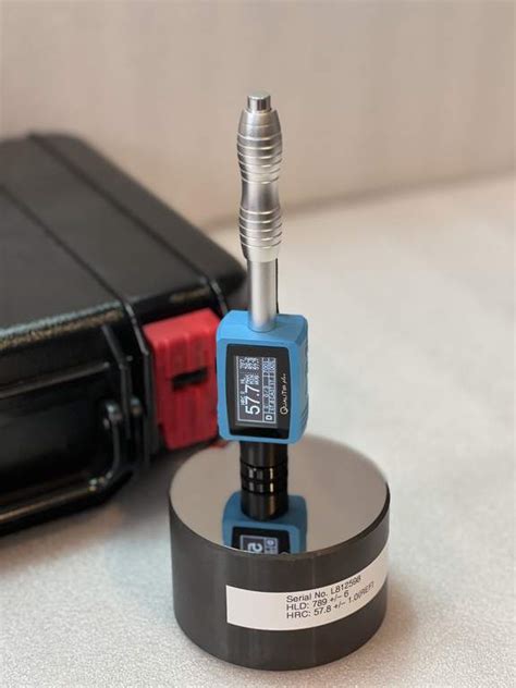 Portable Rebound Type Leeb Hardness Tester Qualitip Plus Worldoftest