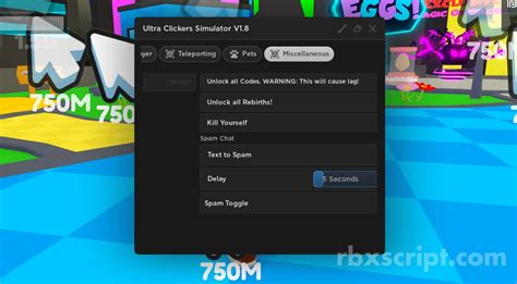 Ultra Clickers Simulator Teleports Auto Farm Kill Yourself Scripts RbxScript