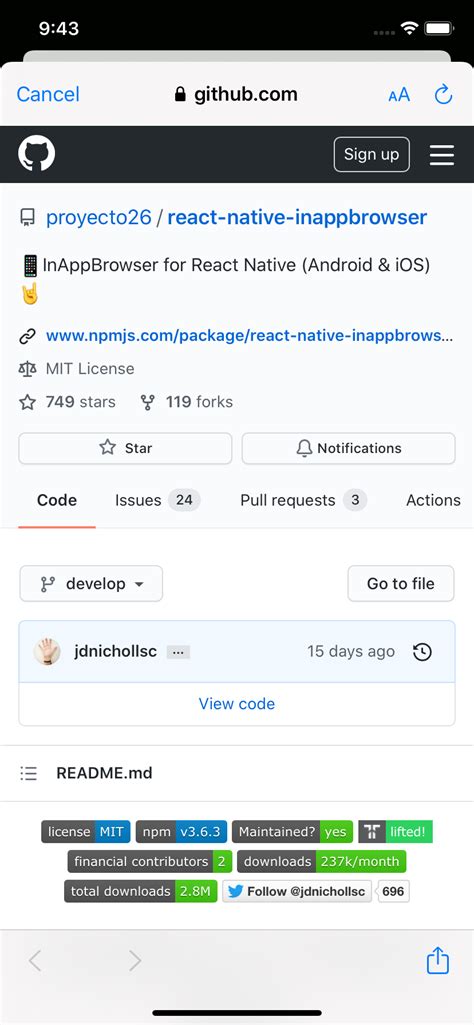 Ios Ipad Crash On Inappbrowseropen When `modalpresentationstyle