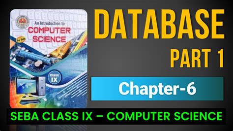 Seba Class 9 Computer Science New Course 2021 Chapter 6