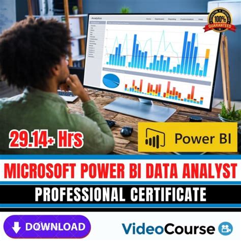 microsoft power bi data analyst professional certificate expert training