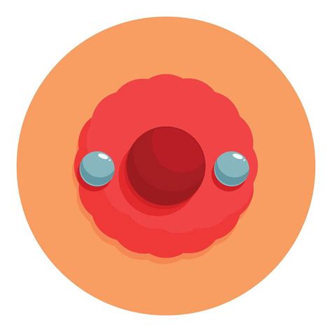 Oxygen Atom Model With Nucleus And Electrons Rotating Around It