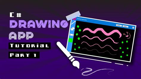C Drawing Application Tutorial Part 1 YouTube
