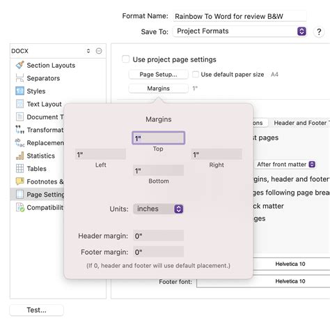 Diy Book Formatting With Scrivener Page Settings Scrivenervirgin