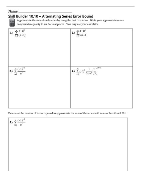 7 topic 10 10 alternating series error bound homework pdf pdf