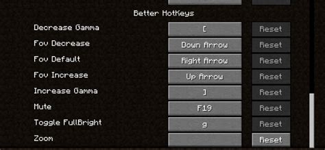 Better Hotkeys Minecraft Mod