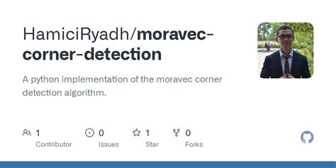 Github Hamiciryadhmoravec Corner Detection A Python Implementation