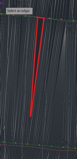 Alternative To Swapping Edges For A Large Surface Skewed By Transect Line Autodesk Community