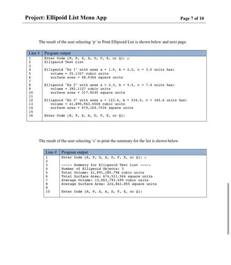 Solved Ellipsoidlist Menuapp Java Replaces