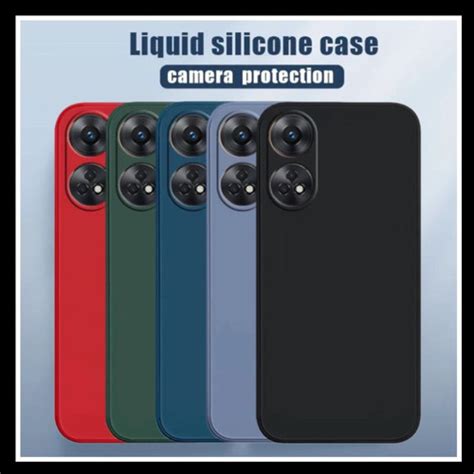 Jual Oppo Reno T Reno T G G Silicone Liquid Rubber Soft Case Tpu Cover Hitam Oppo Reno