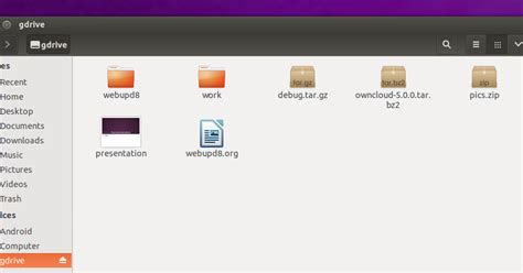 Mount Google Drive In Linux With Google Drive Ocamlfuse Web Upd Ubuntu Linux Blog